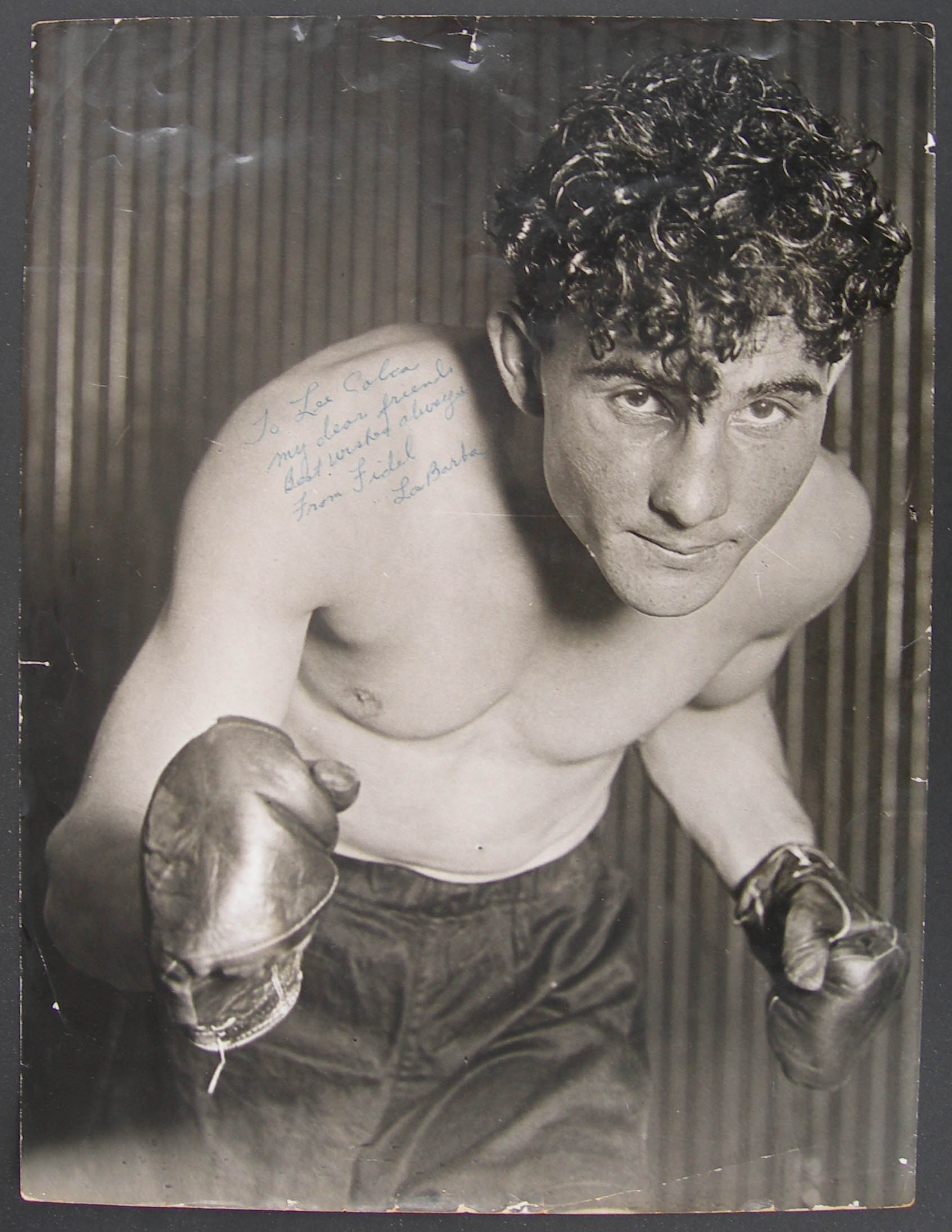 Fidel LaBarba was born on September 29th